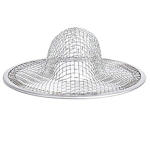 Kingrol 50 Pack Stainless Steel Sink Strainer, 2-3/4 Inch Slop Basket Filter Trap for Kitchen, Bathroom, Balcony, Floor Drain (2-3/4 Inch)