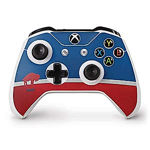 Skinit Decal Gaming Skin compatible with Xbox One S Controller - Officially Licensed NFL Buffalo Bills Vintage Design
