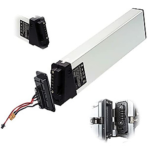 F-wheel Electric Bike Battery,Ebike Battery 48V,10Ah 480Wh Li-ion Ebike Conversion Kit with Battery, Electric Bike Motor Kit with Battery for Max 350W (Silver)