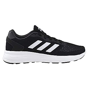 adidas Men's CF Revolver Running Shoe, Black/White/Utility Black, 11.5 Medium US