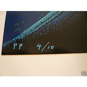 Eyvind Earle Blue Pine Original Ltd Ed Signed