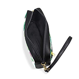 ZOEO Kids Cactus Pencil Case Green Succulents Plants Floral Flower Cosmetic Makeup Bag Zipper Pen Pouch Holder for School Boys Girls