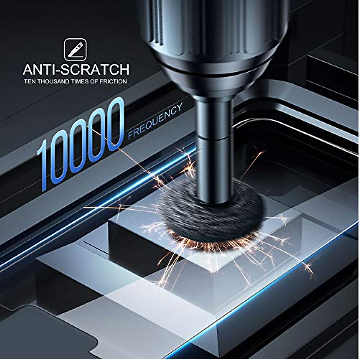 ULUQ Glass Screen Protector for iPhone 12/iPhone 12 Pro, HD Tempered Glass Film, 9H Hardness Anti Scratch, 6.1inch, 3 Pack