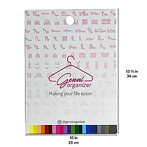 Genni Organizer Clothes Folding Board - Set (White)