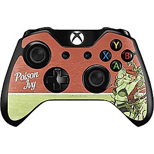 Skinit Decal Gaming Skin Compatible with Xbox One Controller - Officially Licensed Warner Bros Poison Ivy Design