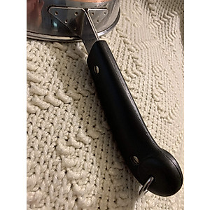 Vtg Revere Ware SS Copper Bottom Double Ring 8” Skillet