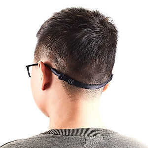 lvvfit Adjustable Glasses Strap, No Tail Adjustable Eyewear Retainer Glasses Straps, Sunglasses Straps for Men,Women,kids(4pcs Purple)