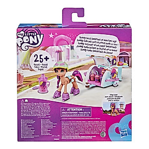 My Little Pony: A New Generation Movie Story Scenes Mix and Make Sunny Starscout - Toy with Compound, 25 Accessories, 3-Inch Pony (Accessory Colors May Vary)