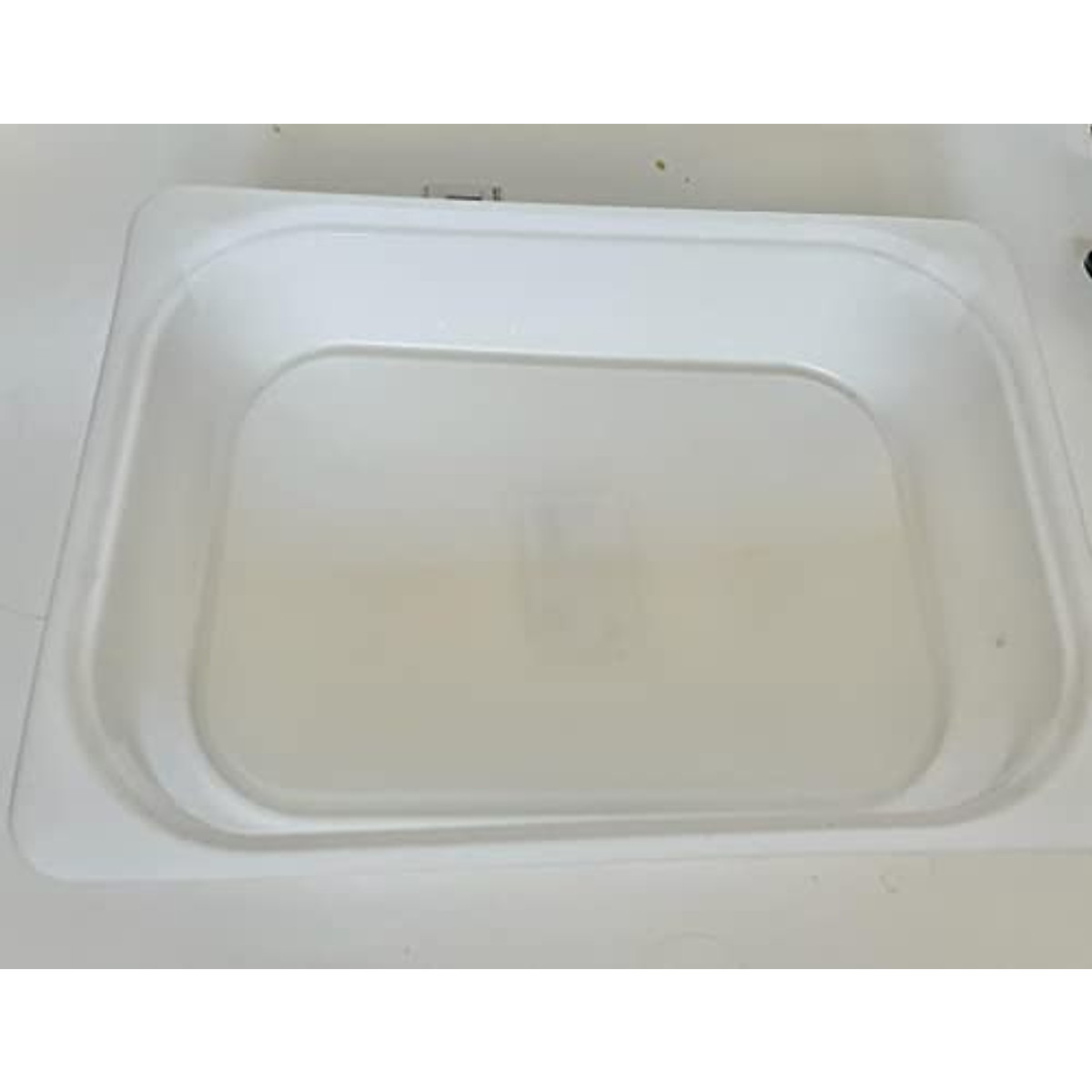 Ikea 800.892.39 TROFAST Storage Box, White; 16.5" x 11.75" x 4 ", Stackable, Compatible with Trofast Frames and Lids, Made of Polypropelene