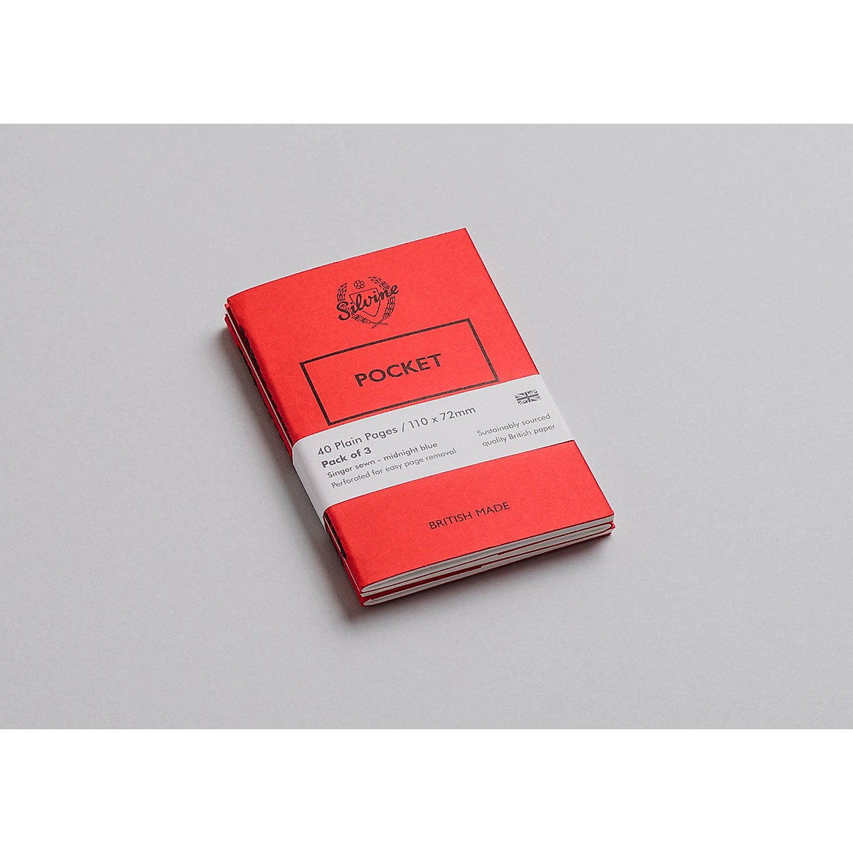 Silvine Originals Pocket Notebook (Pack of 3)
