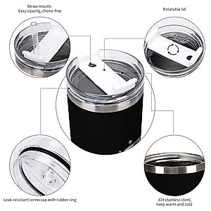 Mudskipper Is Surfing Tumbler with Handle Travel Mug Water Bottle Tea Coffee Cup Black-style