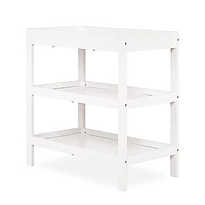 Dream On Me, Ridgefield Changing Table, White , 33.5x16x33.5 Inch (Pack of 1)