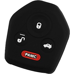 KeyGuardz Keyless Entry Remote Car Key Fob Outer Shell Cover Rubber Protective Case For Subaru Impreza Legacy Outback
