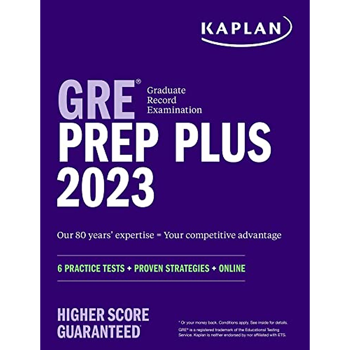 GRE Prep Plus 2023, Includes 6 Practice Tests, 1500+ Practice Questions + Online Access to a 500+ Question Bank and Video Tutorials (Kaplan Test Prep)