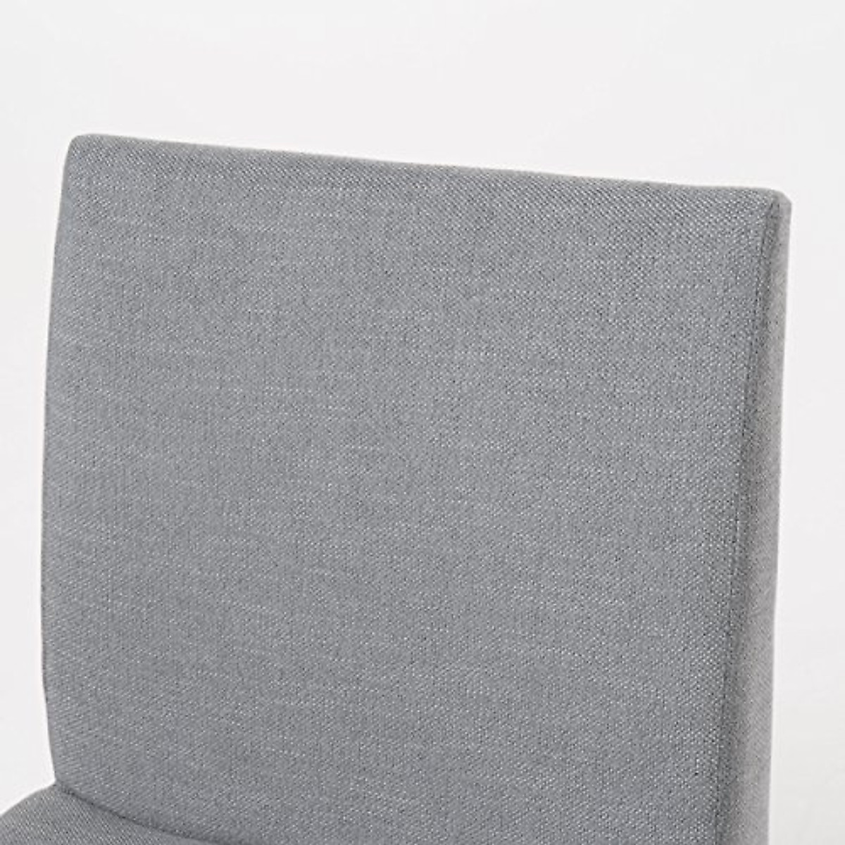 Christopher Knight Home Kwame Fabric / Walnut Finish Dining Chairs, 2-Pcs Set, Dark Grey