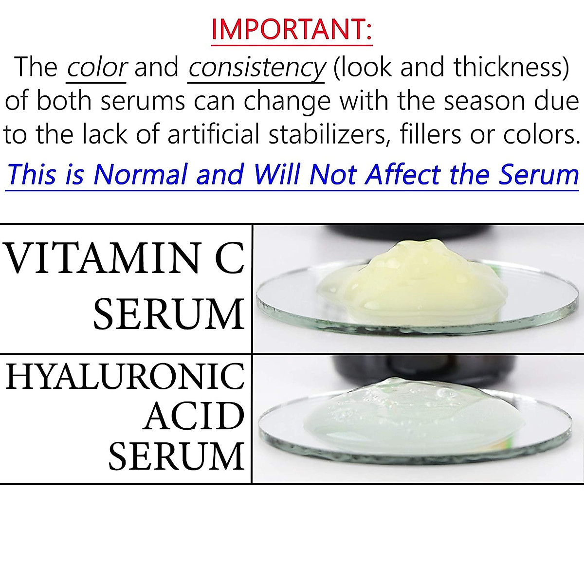 Tree of Life Beauty Facial Skin Care Set, Brightening, Firming, Hydrating, Dry Face, Dermatologist Tested - Vitamin C and Hyaluronic Acid Facial Serum - Skin Care Kit, 2 count of 1 Fl Oz