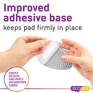 High Heel Comfort Pads | Metatarsal Pads Women - 4 Ball of Foot Cushions for Heels. Pain Relief Ball of Foot Cushions for Any High Heels - High Heel Inserts for Women - Heel Pads for High Heels