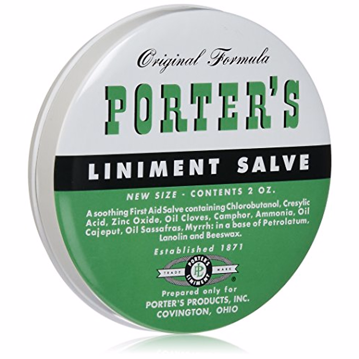 Porter's Liniment Salve, 2 Ounce