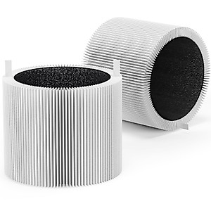 2 Pack Mini Max Replacement Filter Compatible with Blueair Blue Pure Mini Max Air Pur-ifiers, True HEPA H13 Filter & Activated Carbon FMINI Filter Replacement Compatible with Blue Pure Mini Max