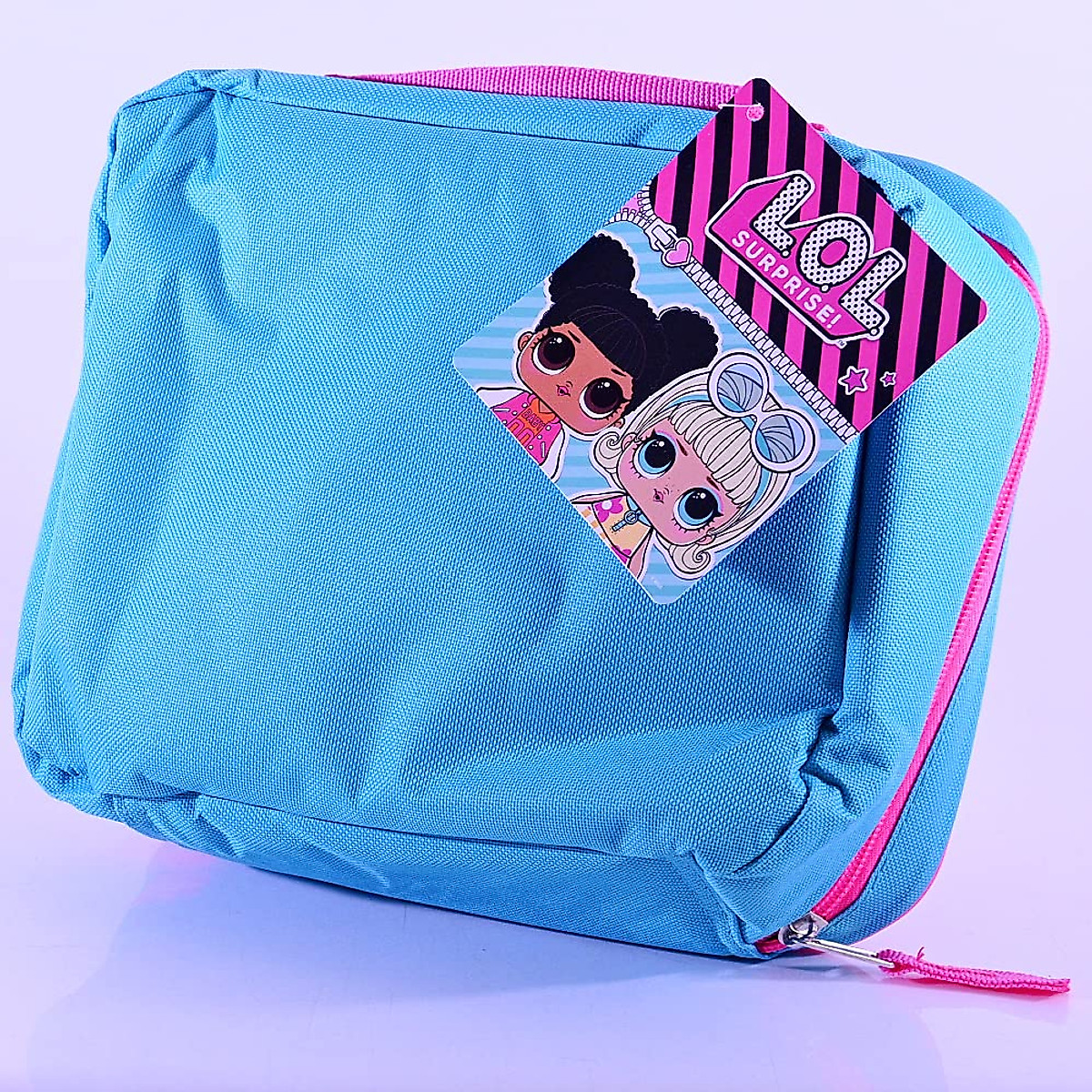 Koola LOL 16'' Large School Backpack with Lunch Bag and Sullivan Water Bottle Bundle | LOL Backpacks for Girls | LOL Remix | LOL Water Bottle