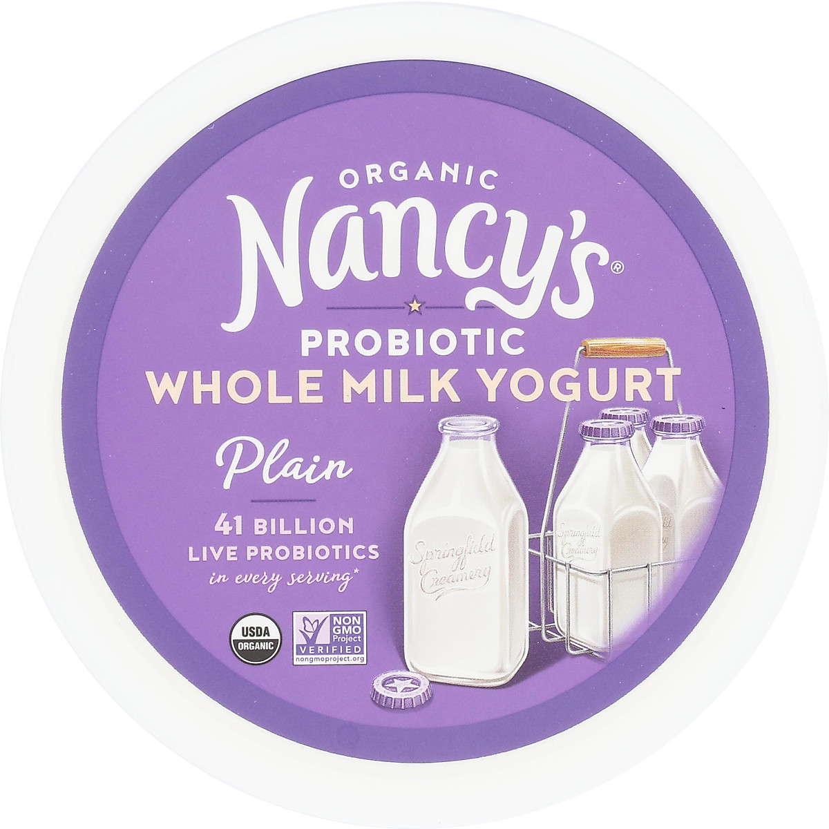 Nancy's, Organic Whole Milk Yogurt, Plain, 32 oz