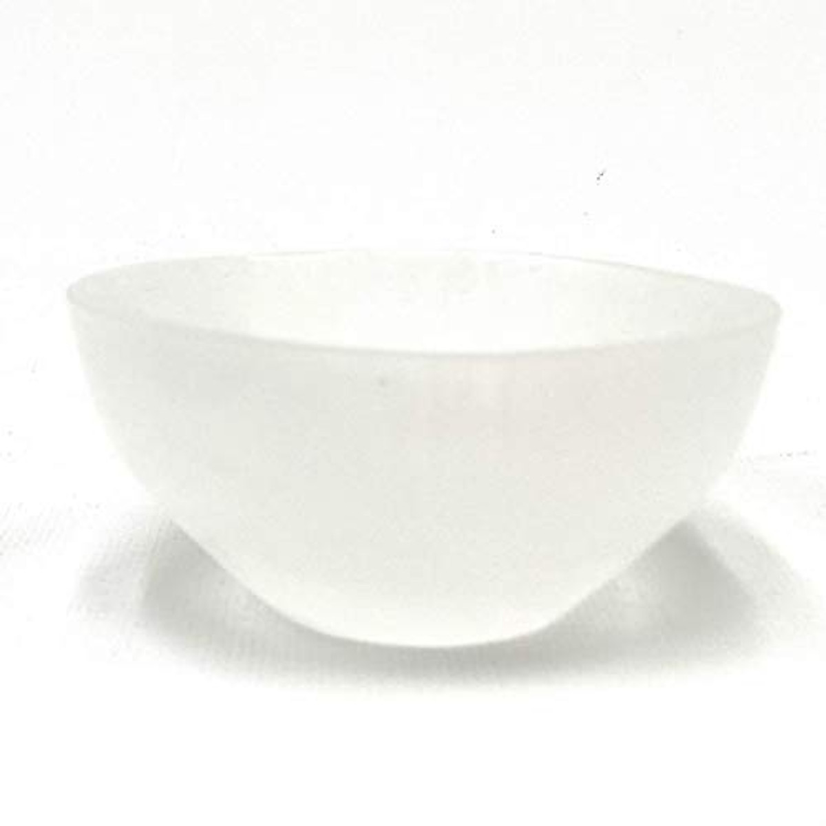 Paykoc Imports Classic Selenite Bowl Dish 4" +- Hand Made Morocco