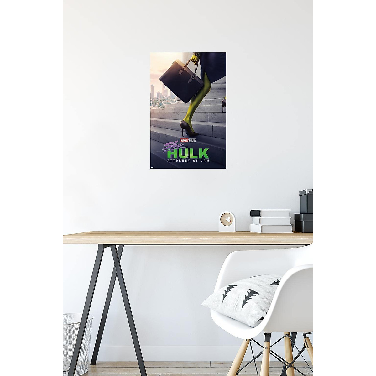 Trends International Marvel She-Hulk: Attorney At Law - Teaser One Sheet Wall Poster, 22.4L x 14.7W, Premium Unframed Version