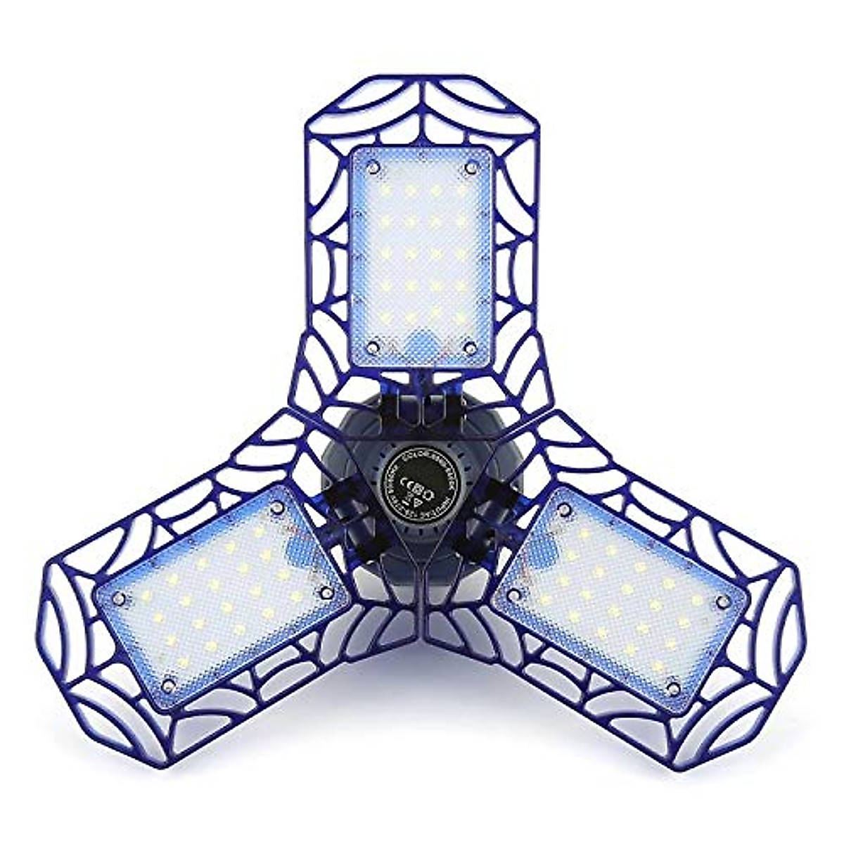 360º Triple Garage Light - Blue