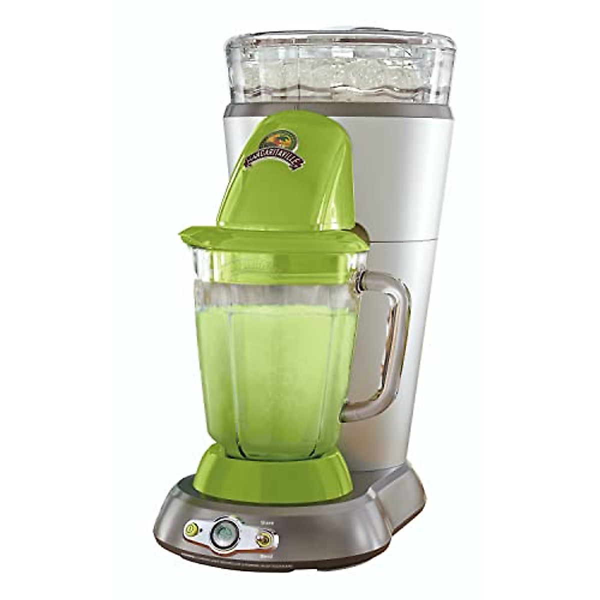 Margaritaville Bahamas Frozen Concoction Dual Mode Beverage Maker Home Margarita Machine with No-Brainer Mixer and, 36 Ounce Pitcher, Stainless Steel