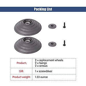 Upgraded Ball Wheel Replacement for Dyson Outsize V11 V15 Gen5 Cyclone V10 Animal Vacuum Cleaner 100W High Torque Cleaner Head Wheels Replacement Parts, for 970100-05 969331-01 Attachment