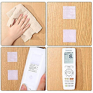 400 Pcs (200 Pairs) Self Adhesive Dots,Sticky Dots, 1 Inch Square Tape with Waterproof Sticky Adhesive Glue Fastener for Office, School, Classroom (White)