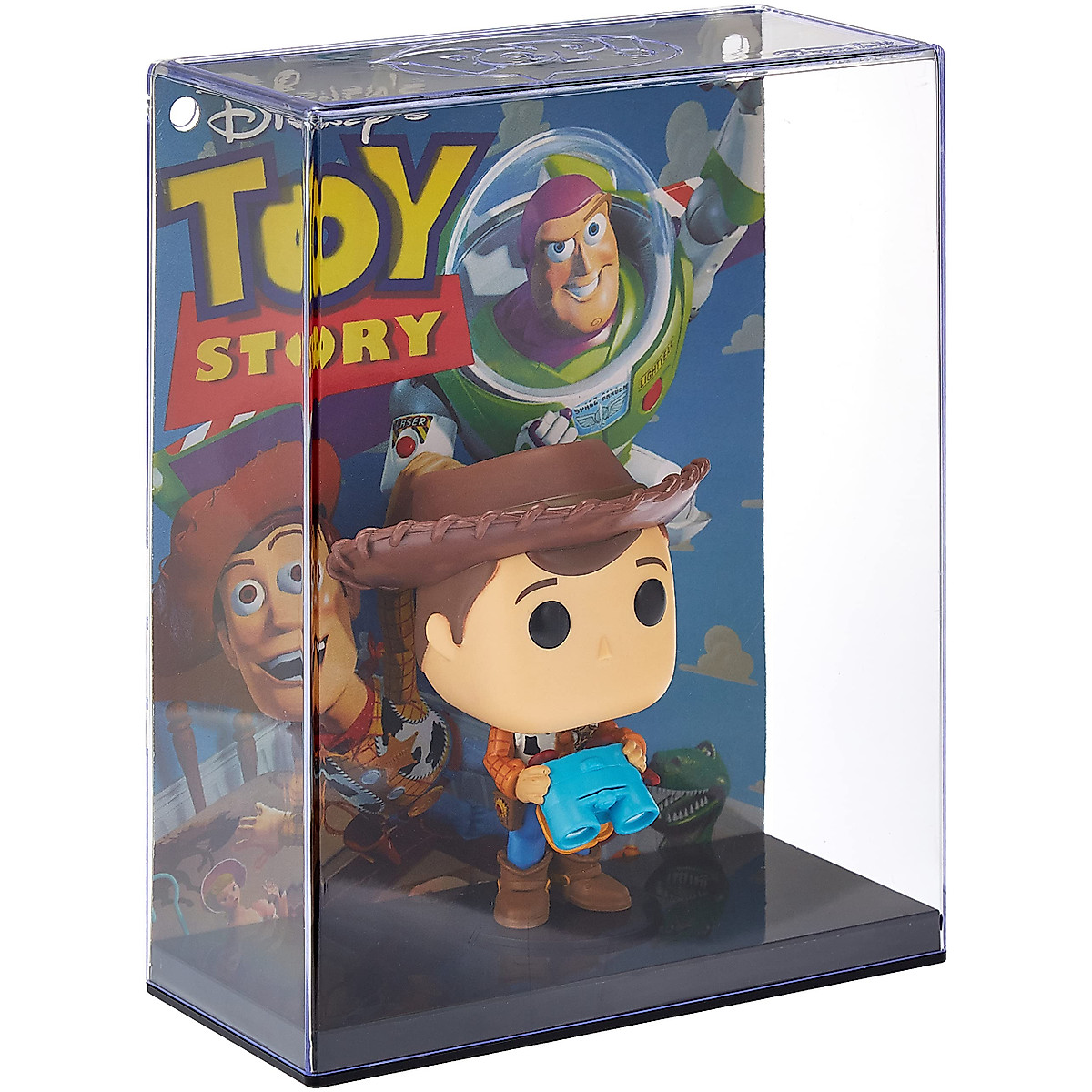 Funko Pop! VHS Cover: Disney - Toy Story, Woody Holding Lenny (Amazon Exclusive)