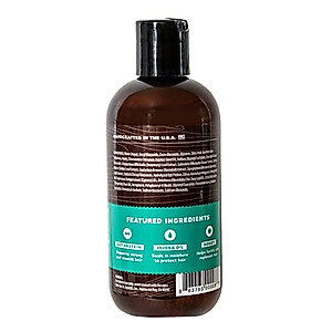 Dr. Squatch Cypress Coast Shampoo for Men - Keep Hair Looking Full, Healthy, Hydrated - Naturally Sourced and Moisturizing Men's Shampoo