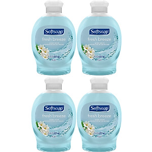 Softsoap Hand Soap Fresh Breeze - 7.5 oz, Pack of 4
