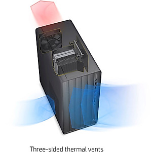 HP Envy Desktop TE01-3066 Intel Core i7-12700 2.1GHz 16GB RAM 512GB SSD Wi-Fi Bluetooth Windows 11 Home (Renewed)