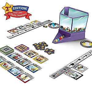 CMON Gizmos Board Game (2nd Edition) | Science Themed Strategy Board Game for Adults and Teens | Ages 14+ | 2-4 Players | Average Playtime 40-50 Minutes | Made by CMON
