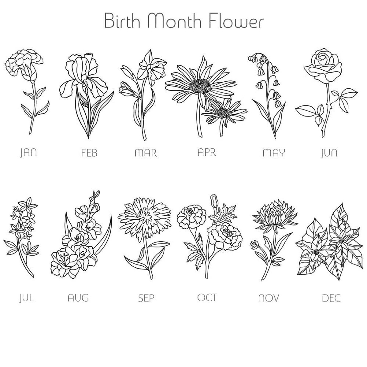 Personalized Jewelry Box - Custom Gifts for Women, Portable Small Travel Jewelry Case with Birth Flower & Name, Bridesmaid Gifts, Wedding Gifts, Gifts for Birthday Anniversary for Women Mom Girls