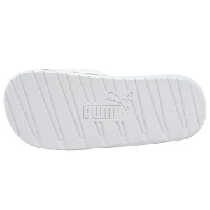 PUMA Womens Cool Cat Sport Slide Sandals Sandals Casual - White - Size 5 B