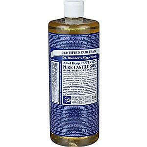 Dr. Bronner's Pure Castile Soap 4 Rainbow Variety Pack, 32 oz