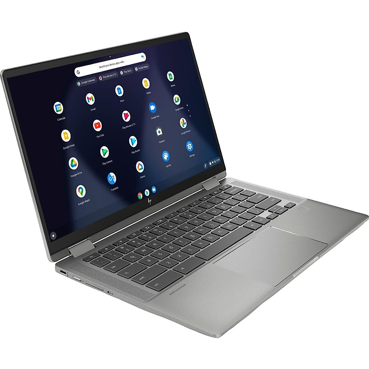 Hp 14" 1920 x 1080 (Full HD) 2-in-1 Touchscreen Chromebook | Intel 11th Generation Core i3-1115G4 | 8GB RAM | 384GB SSD (128GB SSD+256GBSSD Card) | Intel UHD Graphics | Chrome OS | with 256GB SD Card