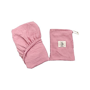 Thirty Ninth Street Baby Extra Soft Muslin Fitted Crib Sheet | 28" x 52"