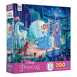 Ceaco - Disney Friends - Cinderella's Carriage - 200 Piece Jigsaw Puzzle