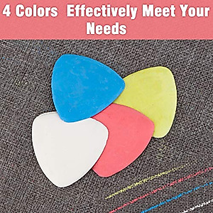 Tailors Chalk Triangle Tailor's Fabric Marker Chalk - Triangle Chalks for Tailoring, Sewing, Quilting, Crafting, Notions, Fabric Marking - Sewing Notions & Accessories (30 Pieces. Assorted Colors)