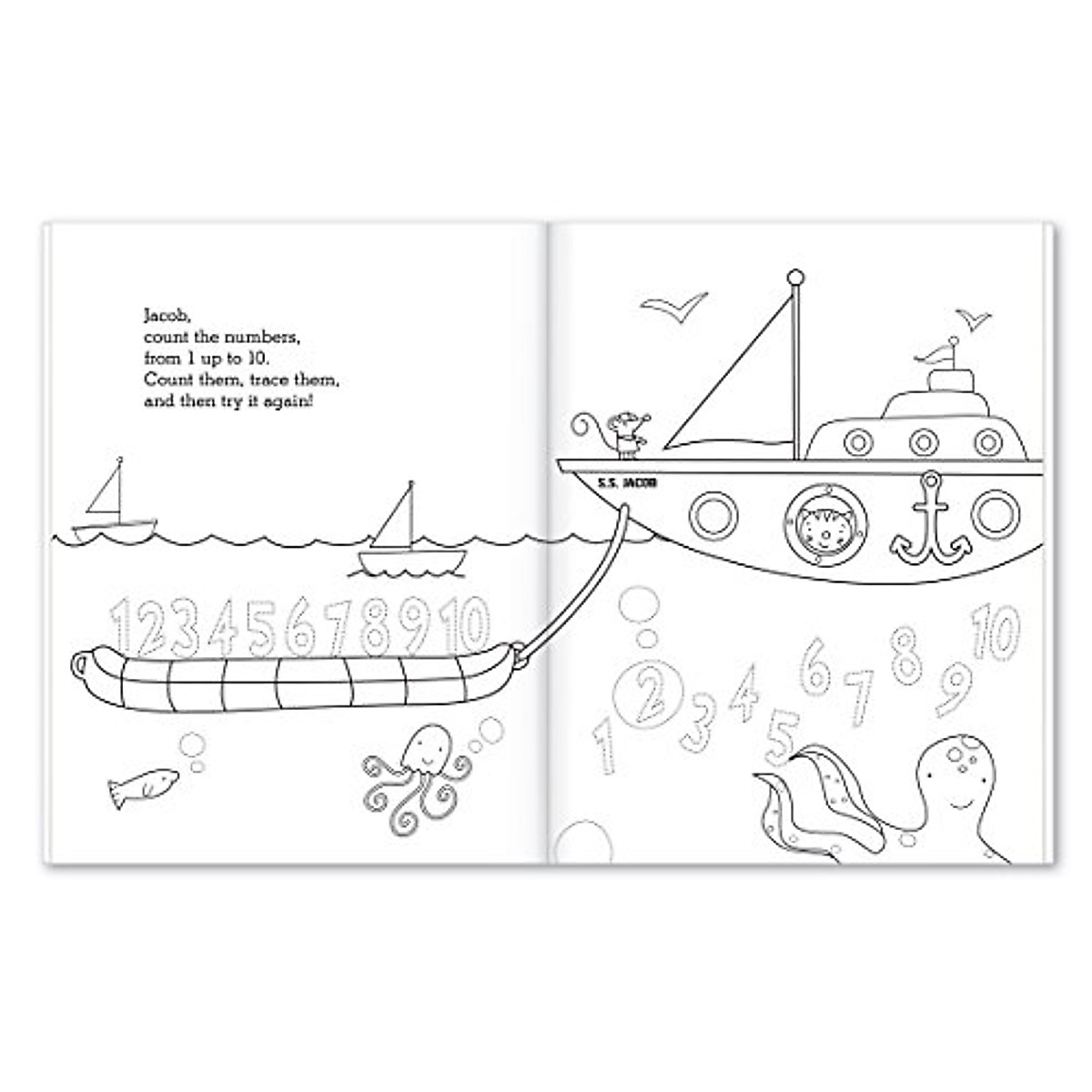 Personalized Coloring & Activity Book for Kids - I See Me! (Outer Space)
