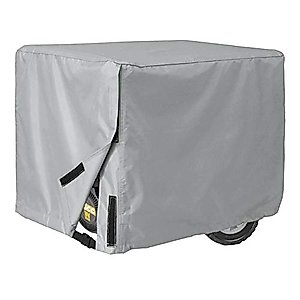 Ichiias Waterproof Electric Generator Cover, Practical Convenient Waterproof Durable Electric Generator Cover, Garden for Outdoor(Gray)