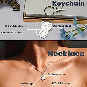 Luxury Cat Lover Gifts for Women, Cat Mom Mothers Day Gifts, Cool Crazy Cat Lady Gifts, Cat Gifts for Women Cat Lovers, Cat Themed Gifts, Cat Easter Basket Set Box, Cat Present for Birthday