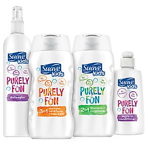 Suave Kids Detangler Spray, Purely Fun, 10 oz