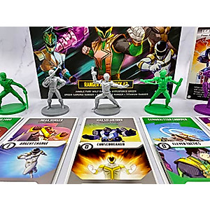 Renegade Game Studios Power Rangers: Heroes of The Grid Ranger Allies Pack #2, Ages 14+, 2-5 Players, 45-60 Minutes.