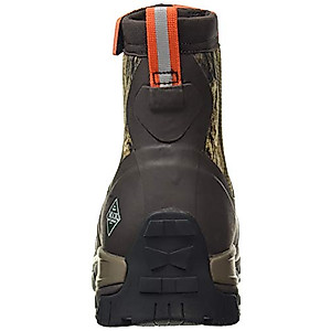 Muck AXMZMOCM14 Men's Apex Mid Zip Brown/Mossy Oak Break up Country 14 Mens