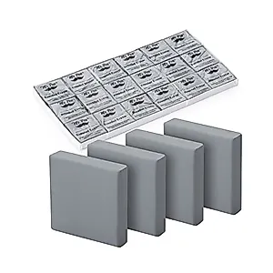Mr. Pen- Kneaded Eraser, 18 Pack, Gray, Kneaded Erasers for Artists, Gum Eraser, Art Eraser, Kneadable Erasers, Moldable Eraser, Art Erasers for Drawing, Artist Eraser, Drawing Erasers, Art Gum Eraser